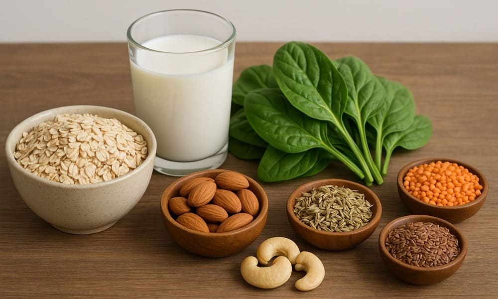 Alimentos que ayudan a aumentar la producción de leche materna - Mi ...